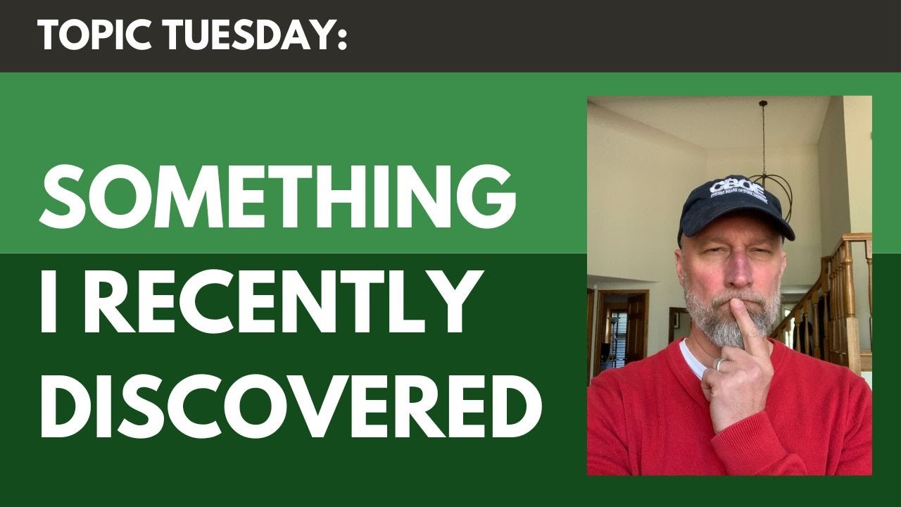 Topic Tuesday: Something I recently discovered - Market Taker