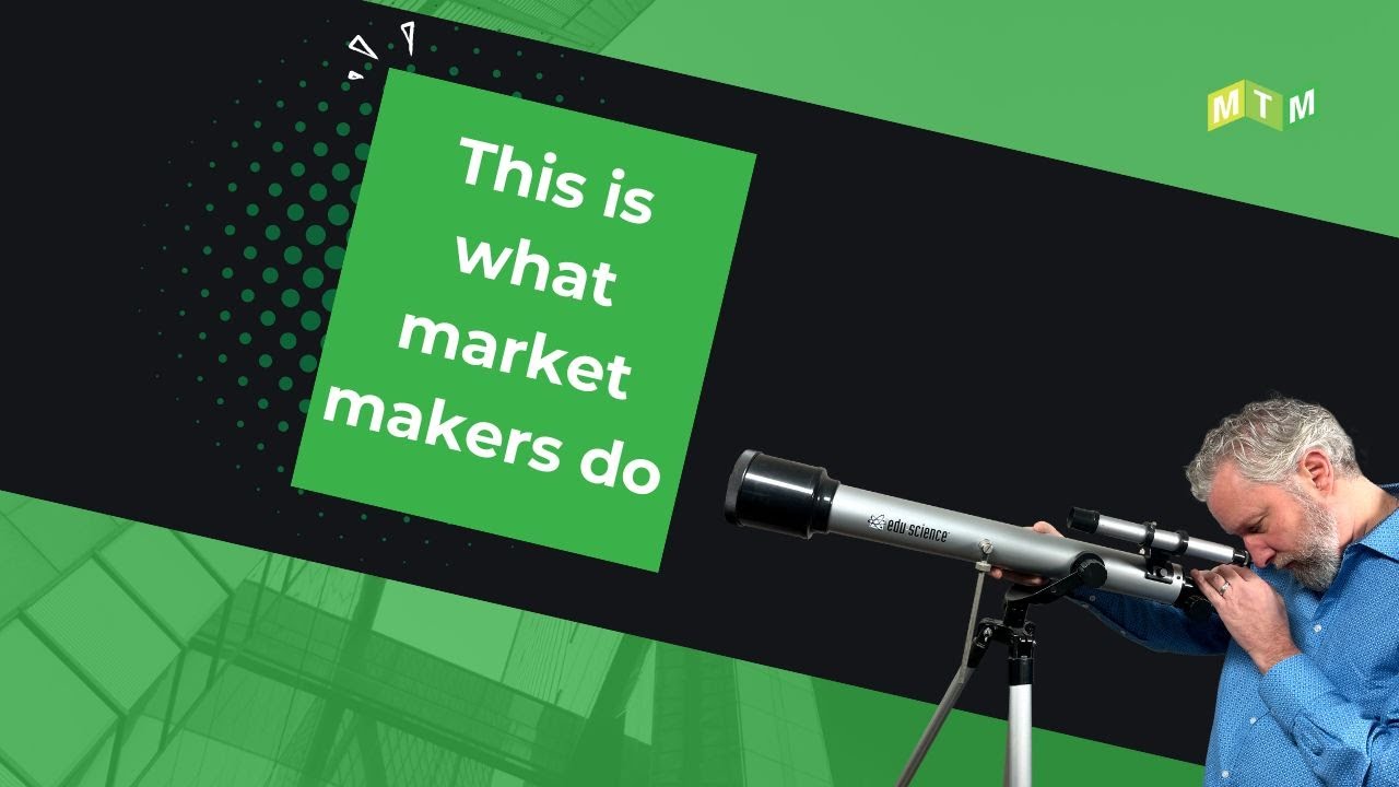 This is what market makers do - Market Taker