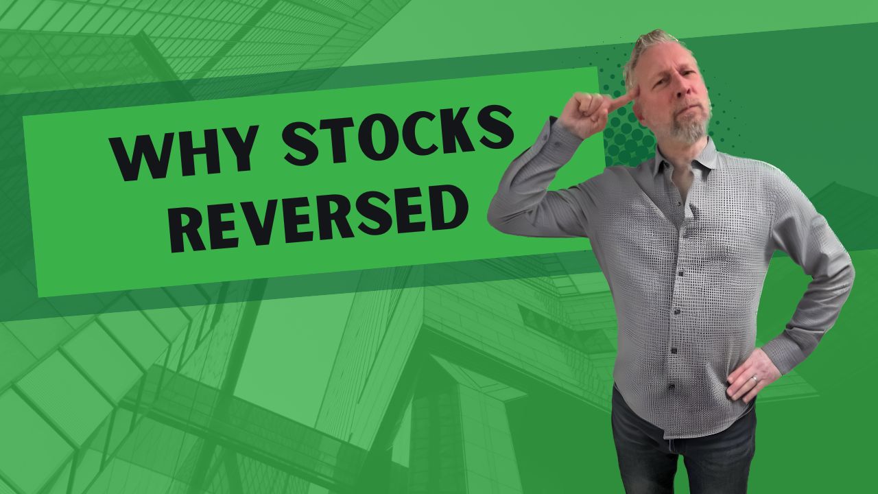 Why Stocks Reversed - Market Taker